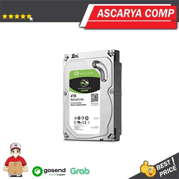 Jual Seagate Barracuda 4TB 3.5" SATA3 HDD / Harddisk / Hard disk ...