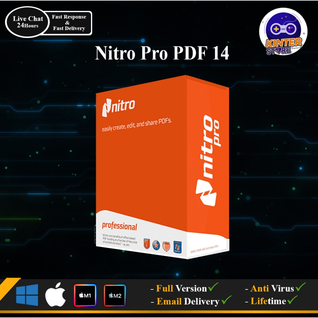 Jual Nitro Pro PDF 13 / 14 Win - Mac - M1 - M2 - M3 Full Version ...