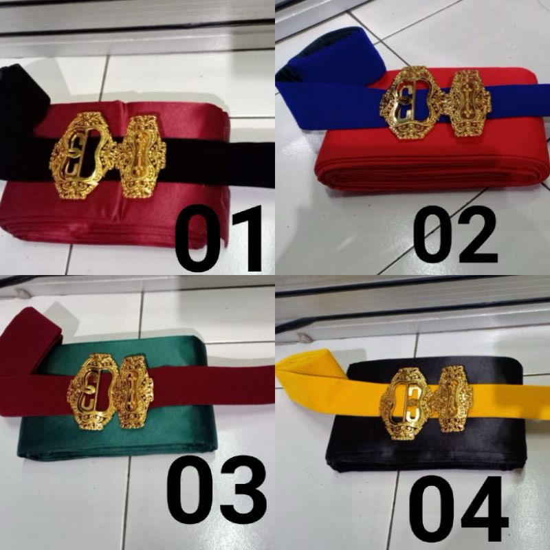 Jual PAKET LENGKAP SABUK STAGEN EPEK TIMANG / BUSANA ADAT JAWA / STAGEN ...