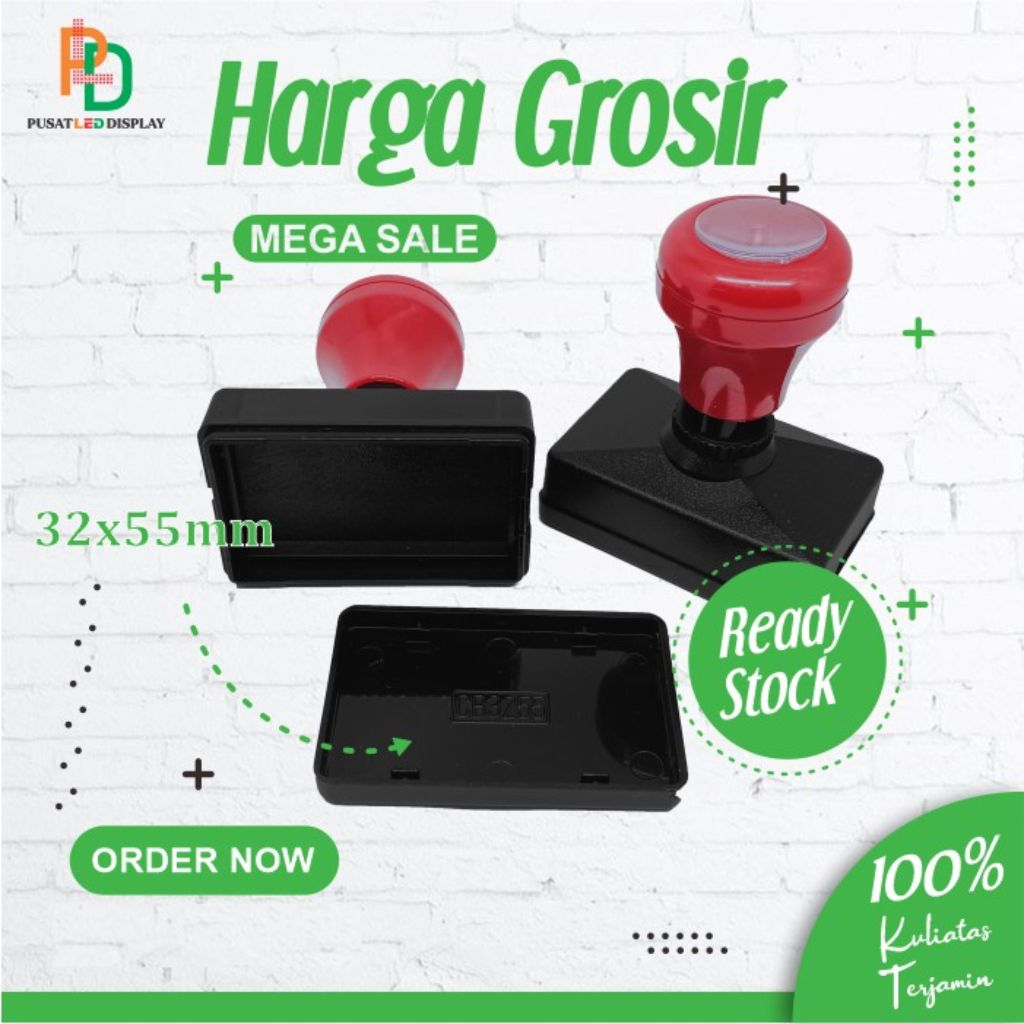 Jual 3255 - Gagang Stempel Flash 32X55 MM | Shopee Indonesia