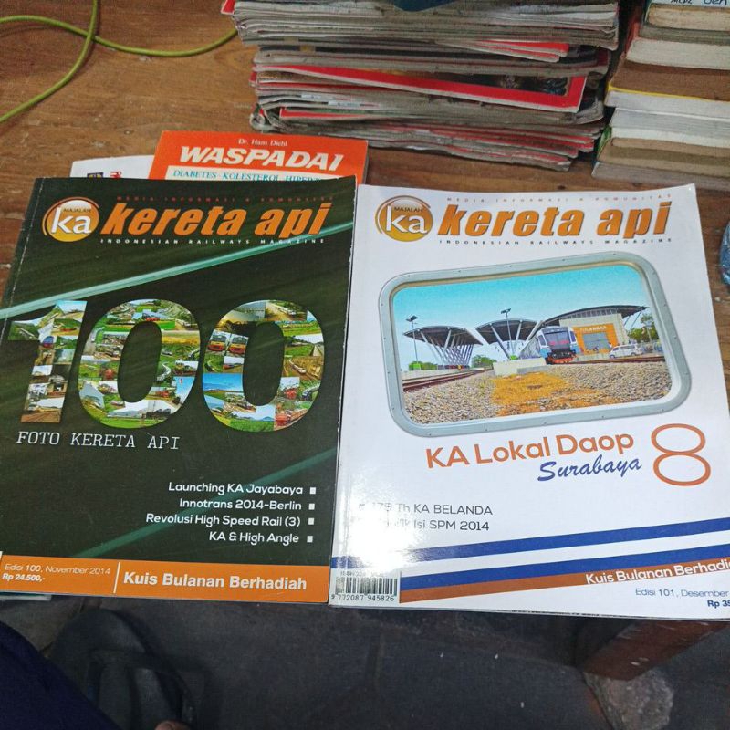Jual MAJALAH KERETA API INDONESIA, KERETA API, ORIGINAL | Shopee Indonesia