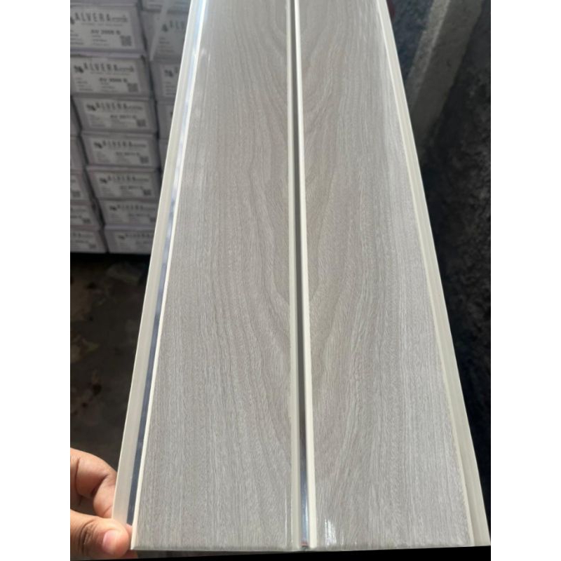 Jual Plafon pvc Abu nat silver Alvera 2011 | Shopee Indonesia