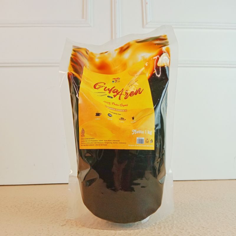 Jual Gula Aren Cair Murni Pouch 1kg Palm Sugar Cair dari Petani Aren ...