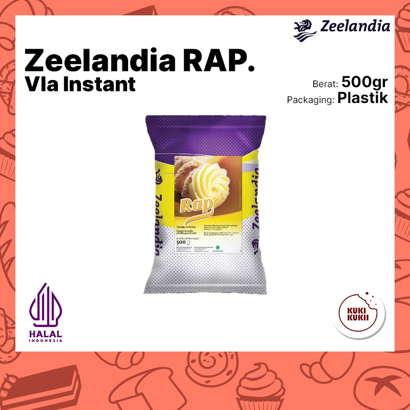 Jual Zeelandia RAP 500gr custard | Zeelandia Rap Tepung Vla Instan 500 ...