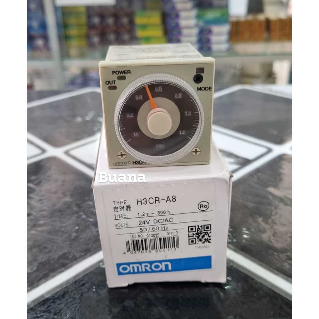Jual Omron Timer H3CR A8 24VAC / 24VDC multi Timer HRCR-A8 24V | Shopee ...