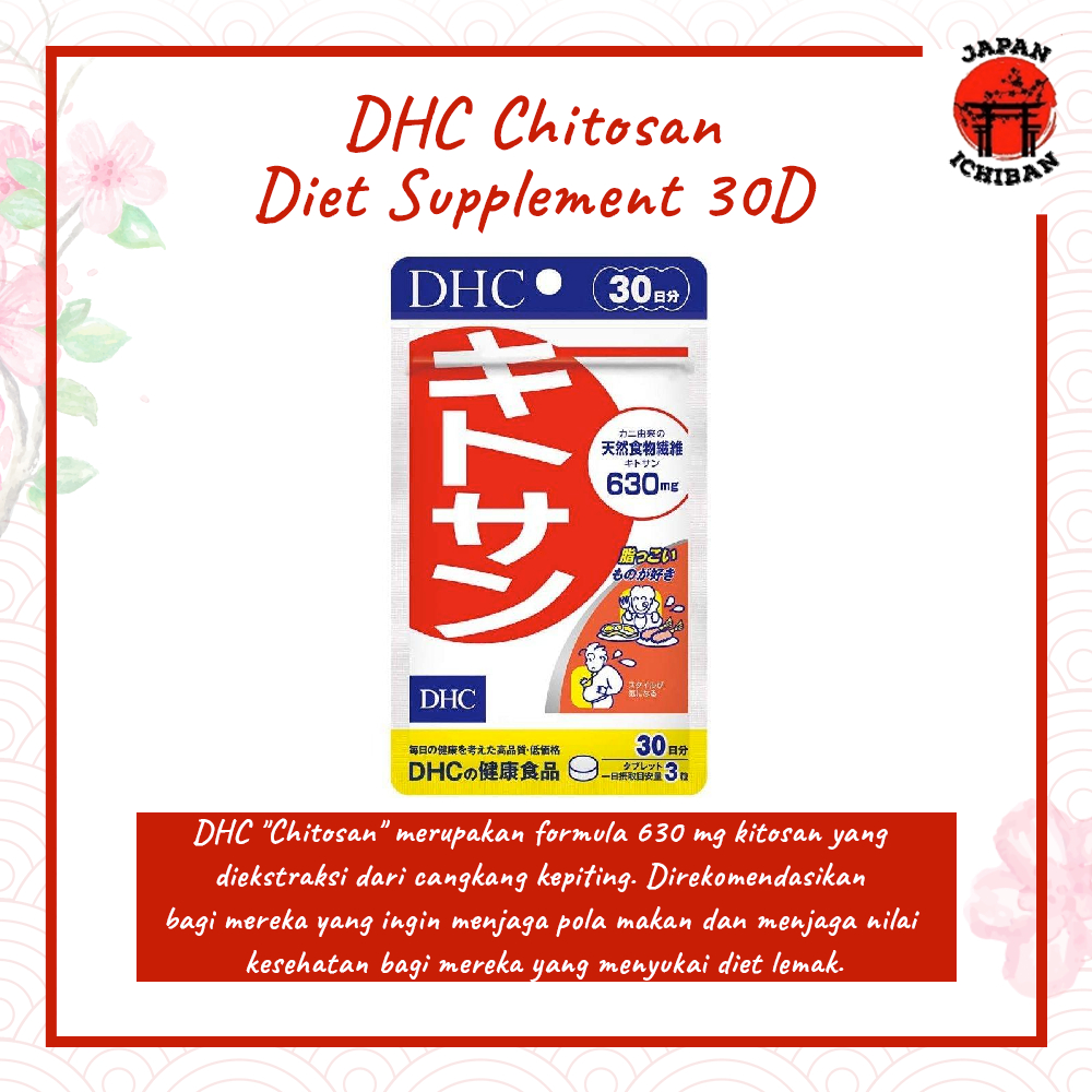 Jual DHC Chitosan Diet Supplement Original Japan | Shopee Indonesia