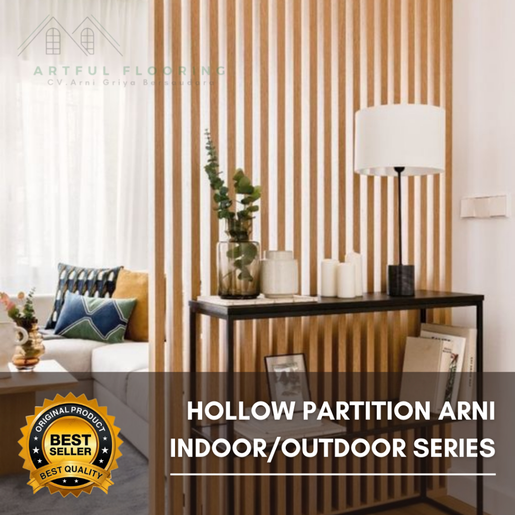 Jual Partisi Hollow Arni Outdoor PVC - Kisi Kisi / Pembatas Ruangan ...