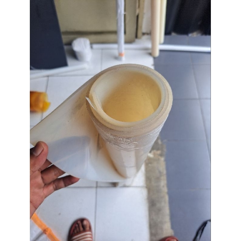 Jual Karet silikon lembaran/silicon sheet 3mm 1m x 2.5m | Shopee Indonesia