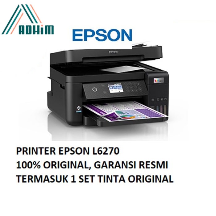 Jual Epson Printer L6270 EcoTank L6270 A4 Wi-Fi Duplex All-In-One | Shopee Indonesia