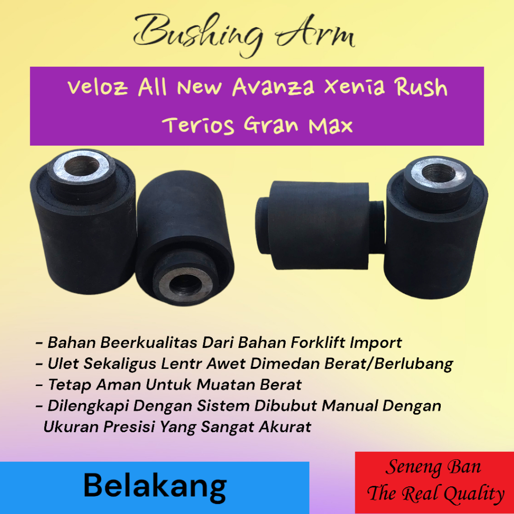 Jual Bushing Arm Belakang Veloz All New Avanza Xenia Rush Terios Gran ...