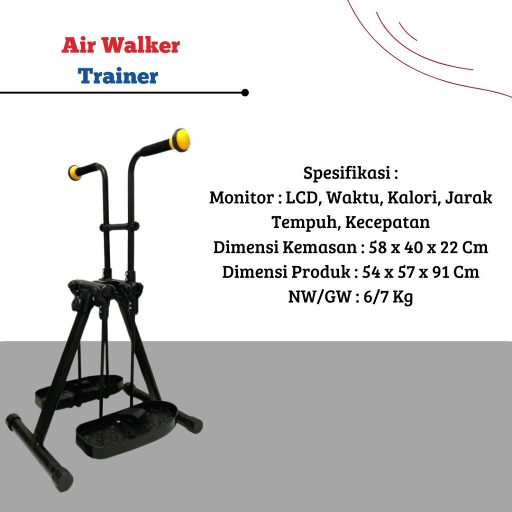 Jual Air Walker Trainer Multifungsi | Alat Olahraga Fitness | Shopee ...