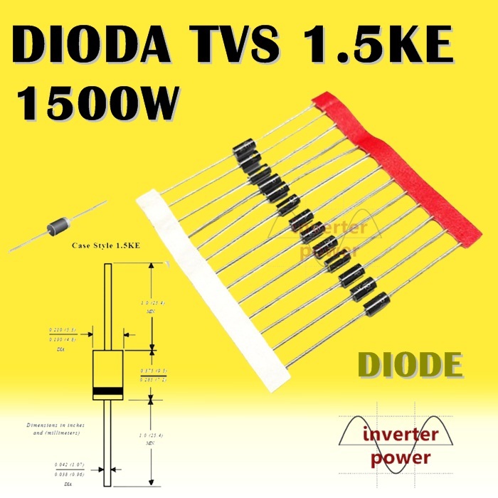 Jual DIODA 1.5KE6.8CA 1.5KE6.8 CA TVS DIODE 1.5KE 6.8CA 1.5KE 6.8 CA 1500W | Shopee Indonesia