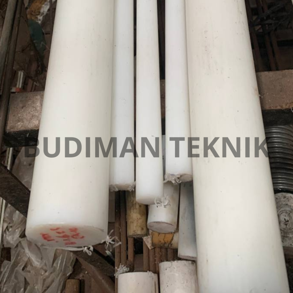 Jual PTFE teflon rod batangan dia 55mm x 10cm | Shopee Indonesia