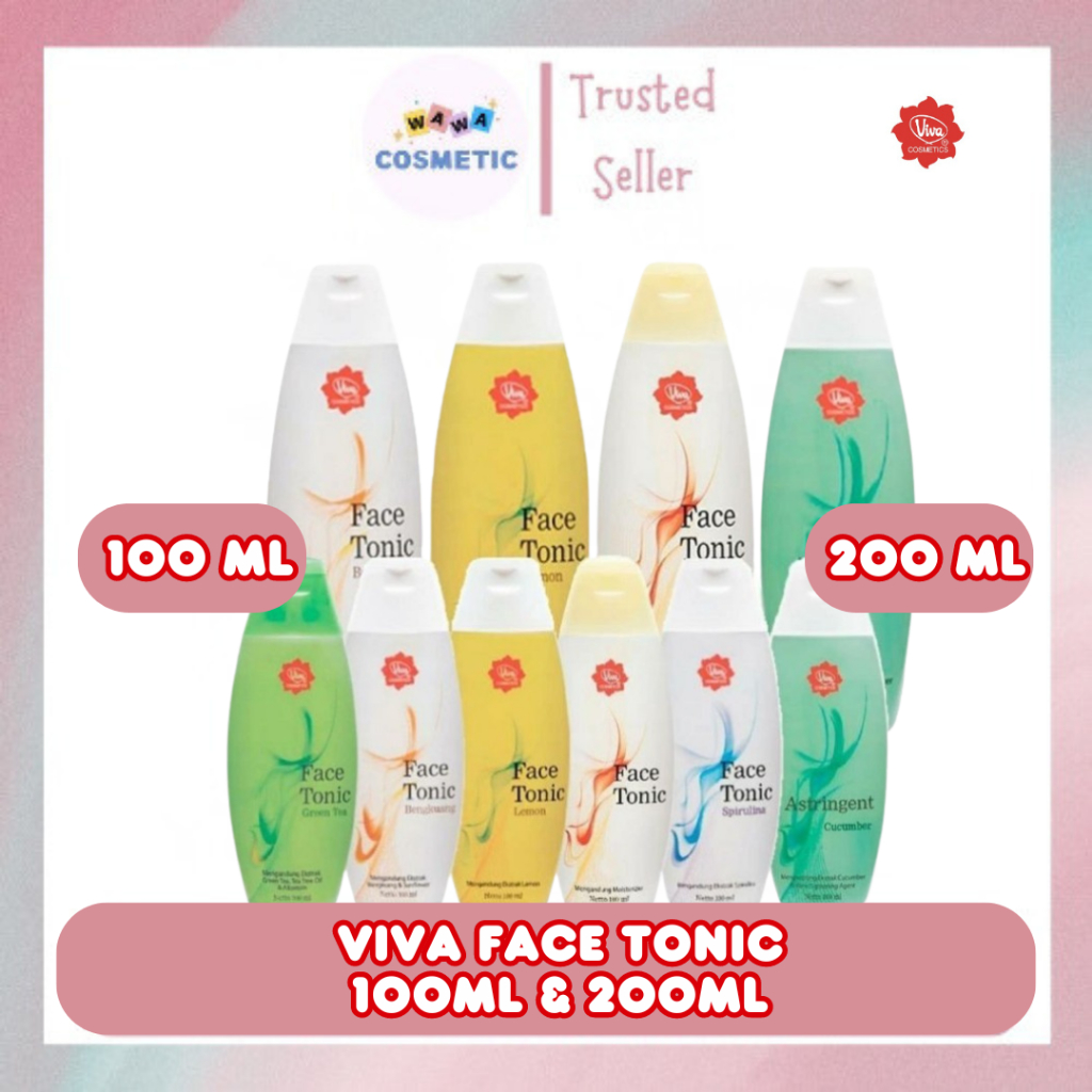 Jual WAWA - VIVA FACE TONIC 100ML & 200ML SERIES | READY STOCK | Shopee Indonesia