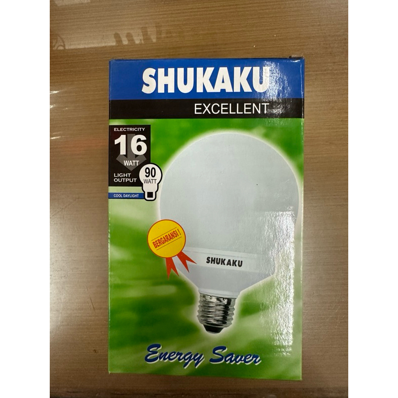 Jual Bohlam Lampu LED Shukaku 16w Excellent Putih 16 Watt Cool Daylight ...