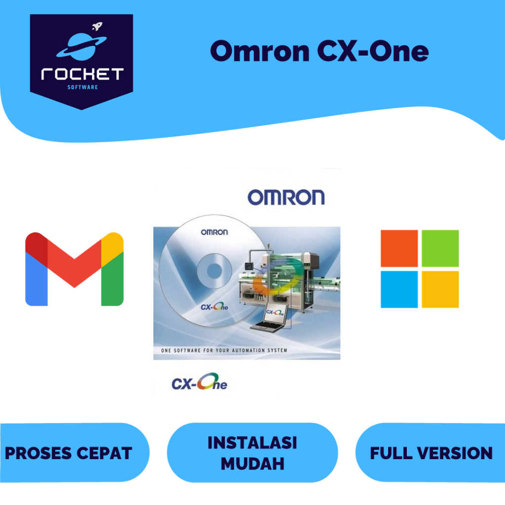 Jual Omron CX-One Full Version Aplikasi Host PLC HMI Sistem Gerak Kontrol Full Lisensi Lifetime ...