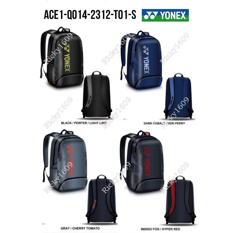 Jual TAS RAKET YONEX ACE1-Q014-2312-T01-S / BACKPACK YONEX - ORIGINAL ...