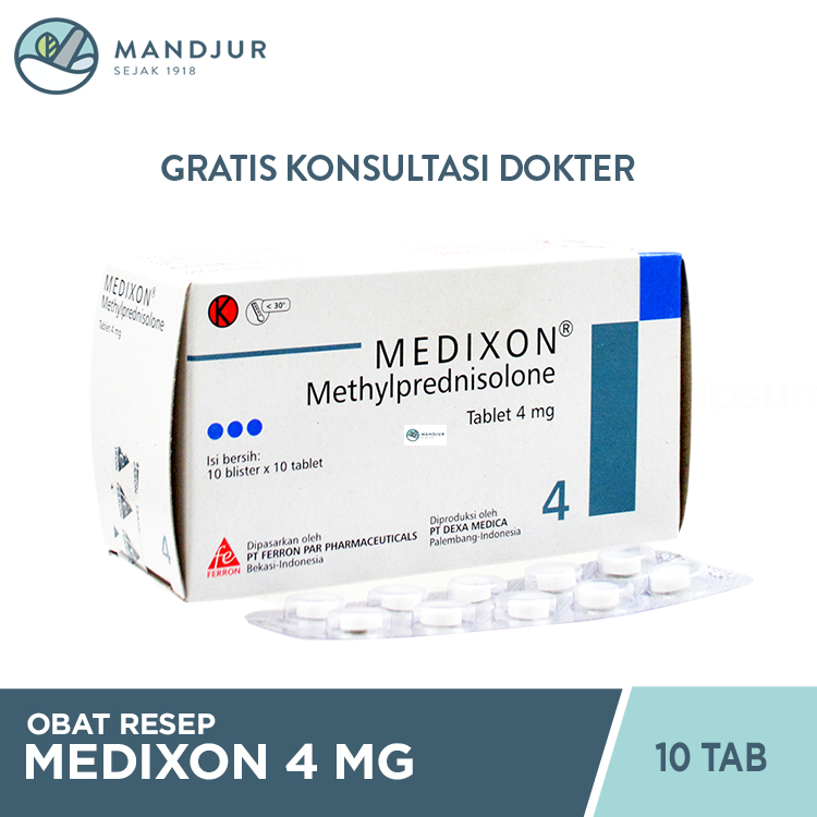 Jual Medixon 4 mg 10 Tablet | Shopee Indonesia