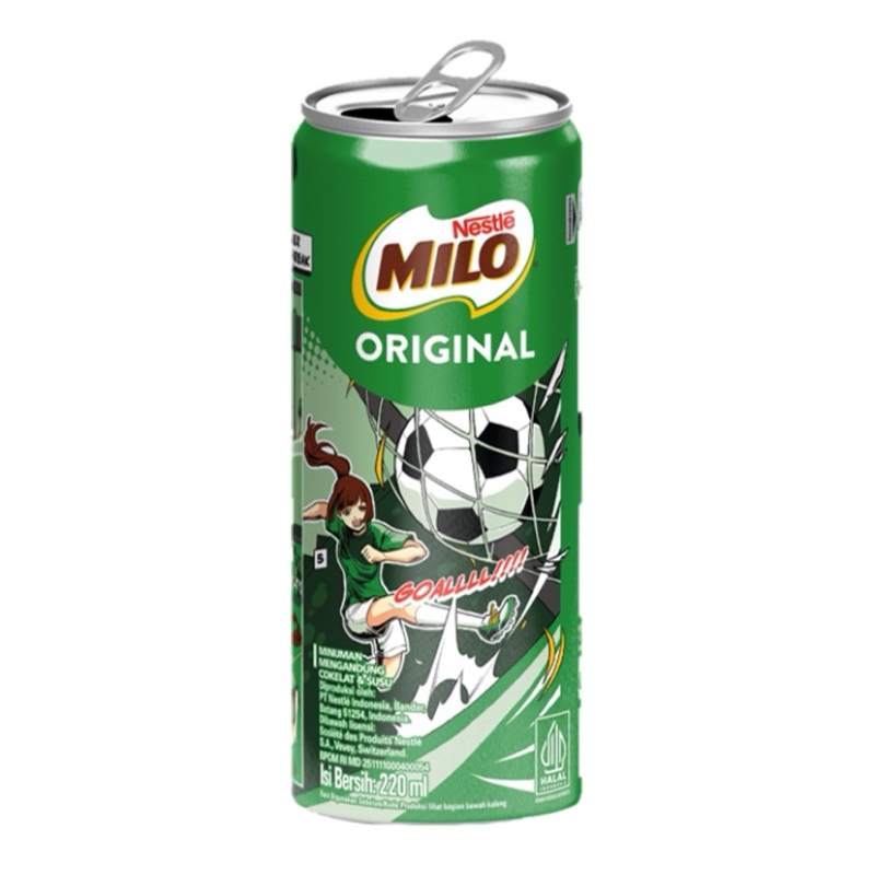 Jual MILO varian activ Go original atau varian nutri Up Kaleng 220ml ...