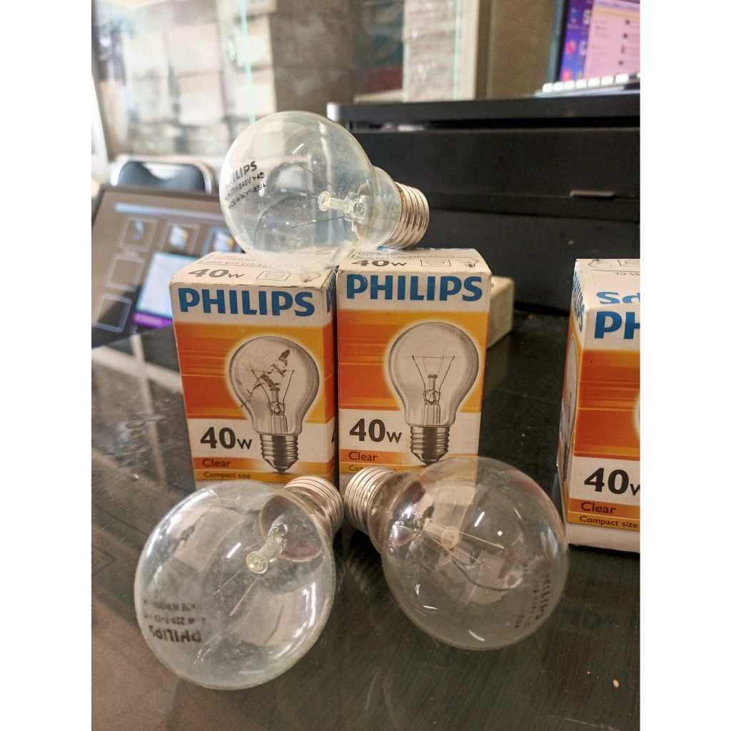 Jual LAMPU PIJAR 40 WATT PHILIPS | Shopee Indonesia