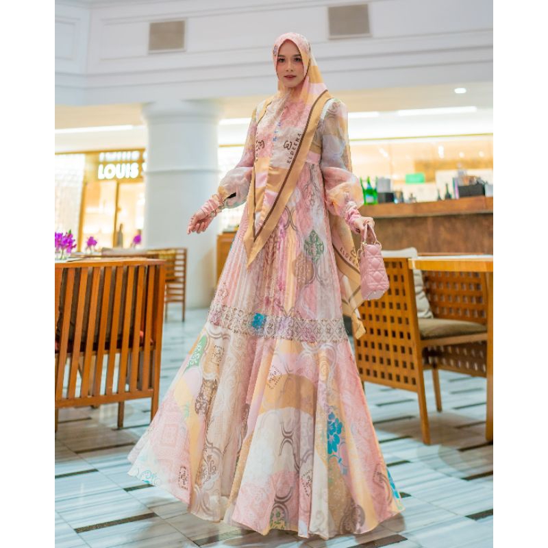 Jual ELDEENA/Marawa set by Eldeena/set syar'i/set elegant/set mewah ...