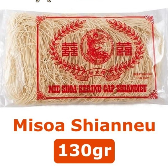 Jual Mie Shoa / Mieshoa / Miesoa Kering Cap Shianneu / Dewi 130 Gram ...