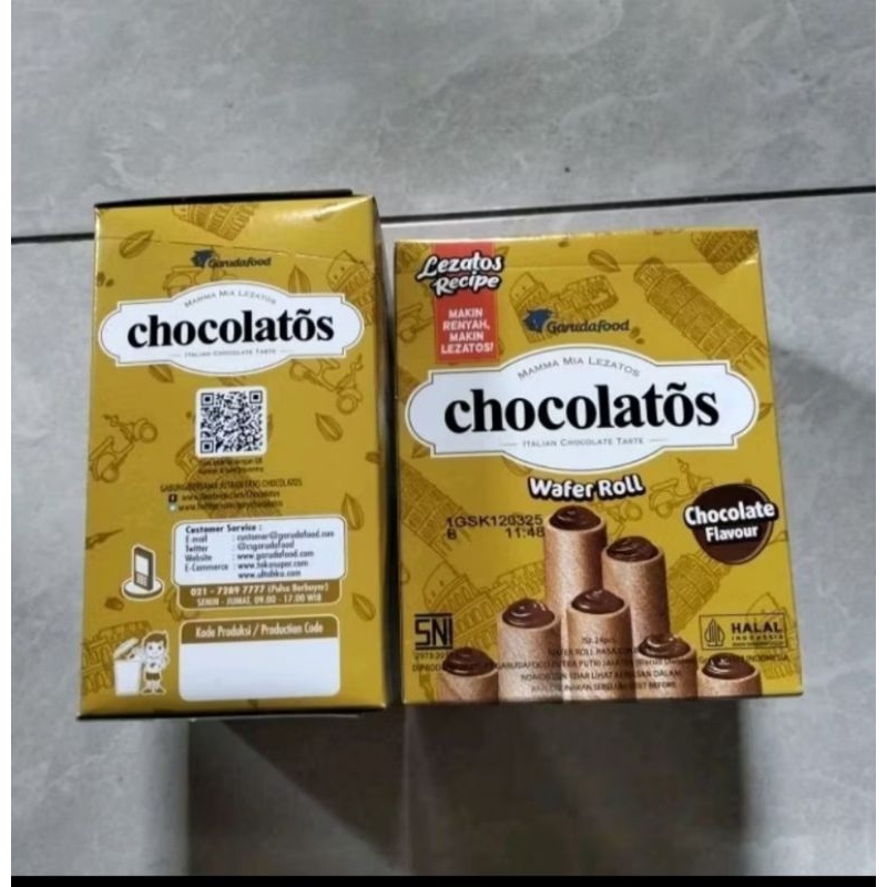 Jual chocolatos wafer long stick | Shopee Indonesia