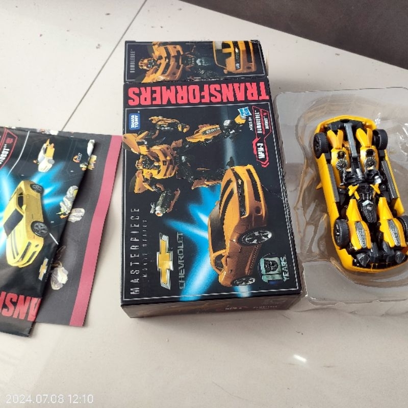 Jual Transformers Masterpiece MPM 03 Bumblebee Camaro Ori 100 % Takara ...