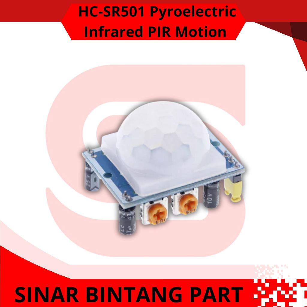 Jual Pir Motion Sensor Gerak / Modul Sensor Detector Infrared Hc-Sr501 ...