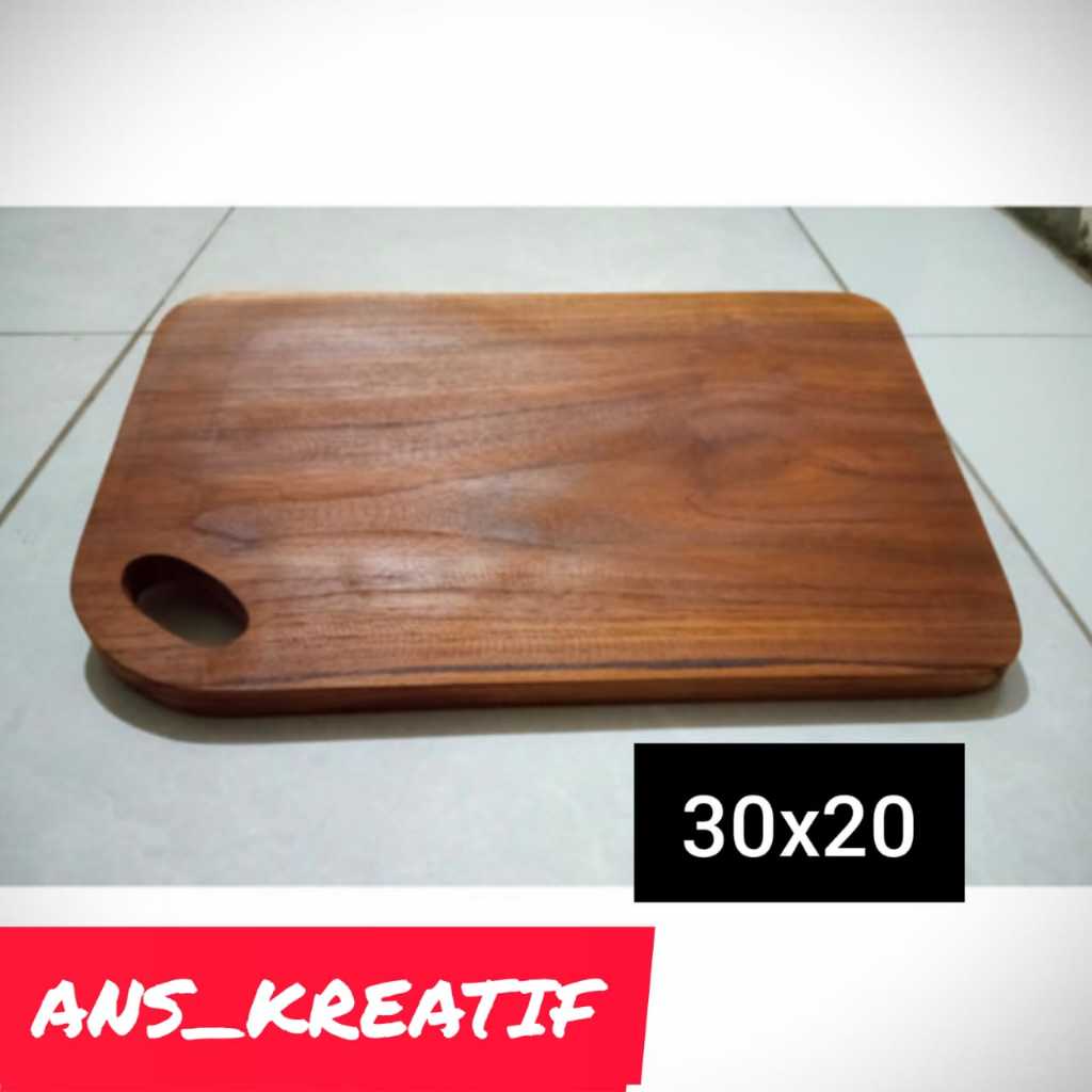 Jual (READY)Talenan kayu/Talenan kayu Mahoni/Tatakan Kayu | Shopee ...
