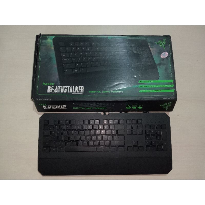 Jual KEYBOARD MEMBRANE GAMING DEATHSTALKER RAZER ESSENTIAL | Shopee Indonesia