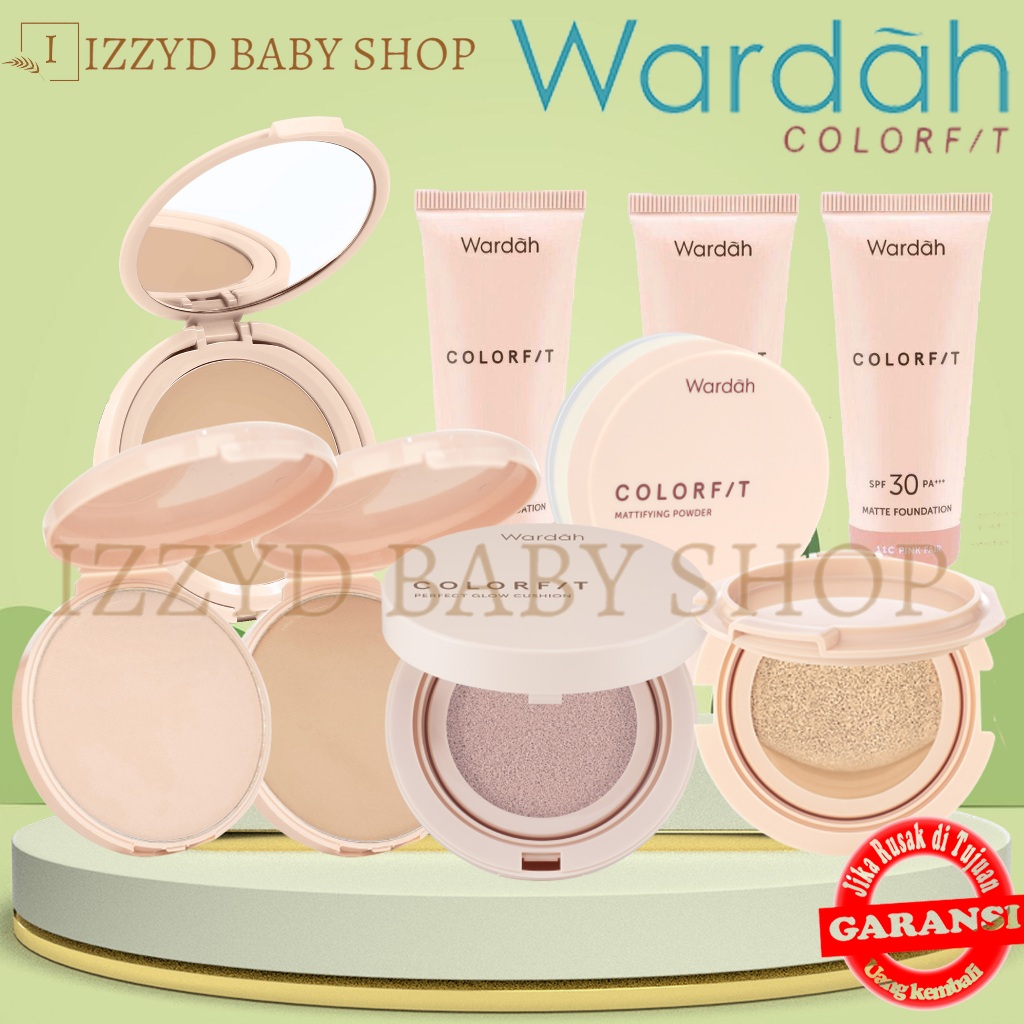Jual Wardah Colorfit Velvet cushion Powder Foundation bedak SPF20 PA ...