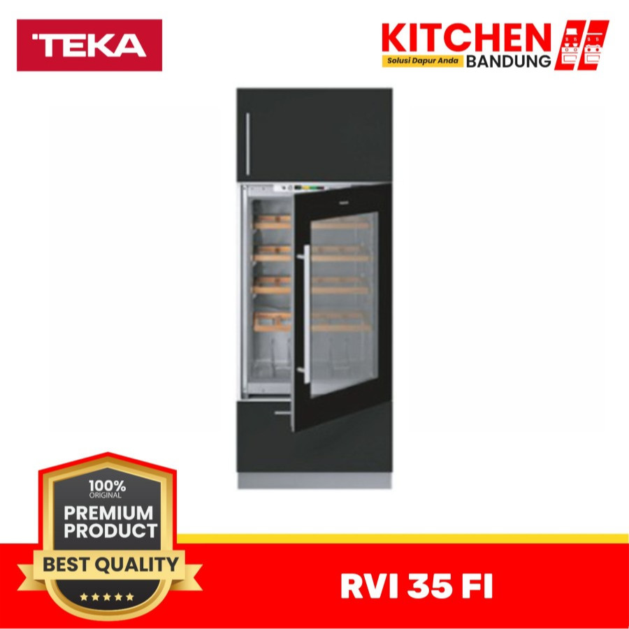 Jual Teka Built in Wine Cooler RVI 35 FI Integrated 35 Bottles | Shopee ...
