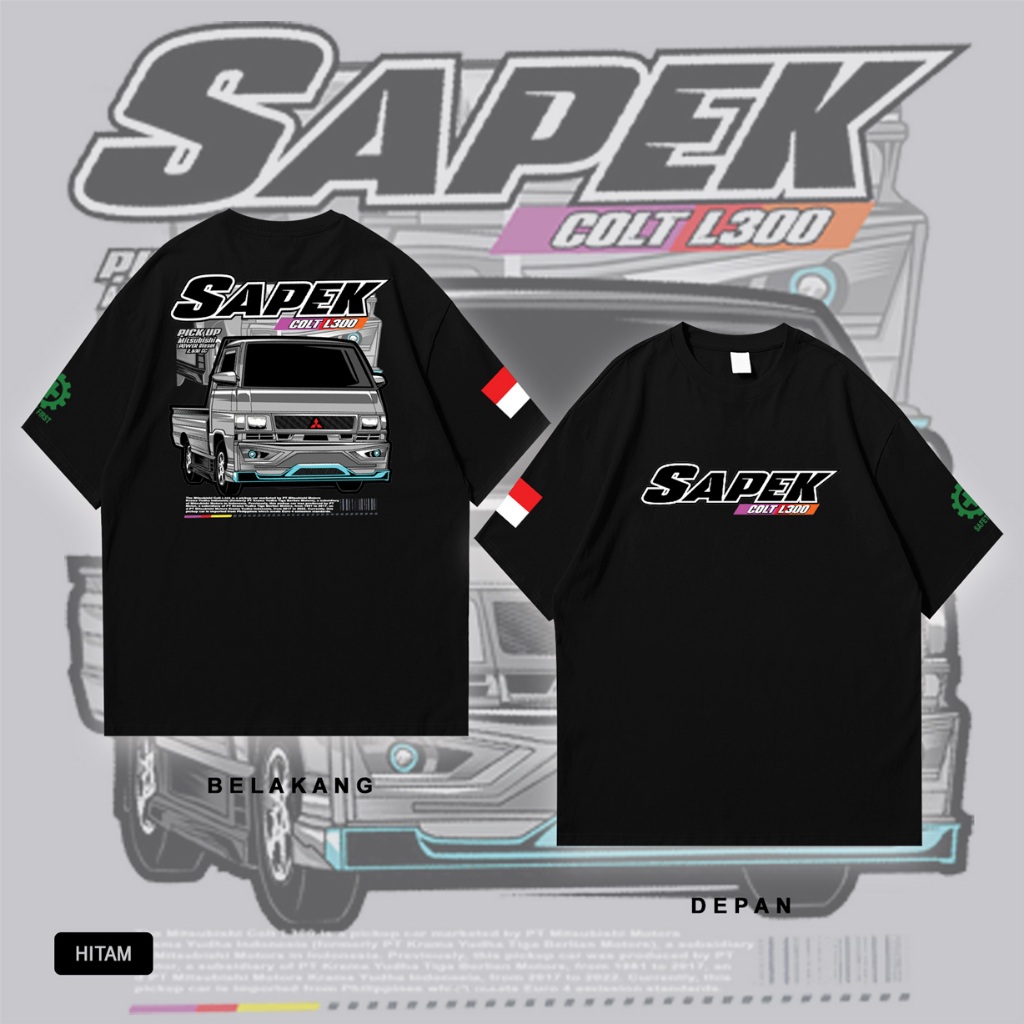 Jual Kaos Mancal Sapek L300 Mitsubishi | Kaos Pickup L300 | Kaos Mobil ...