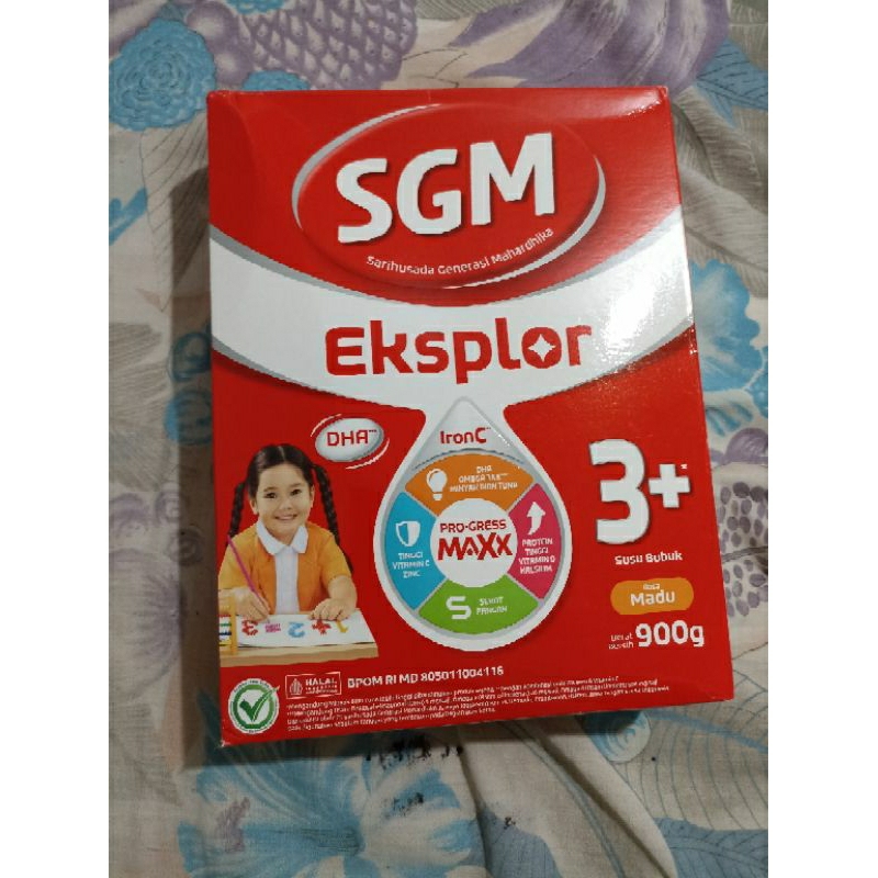 Jual SGM 3+ EKSPLOR MADU 900 GR | Shopee Indonesia
