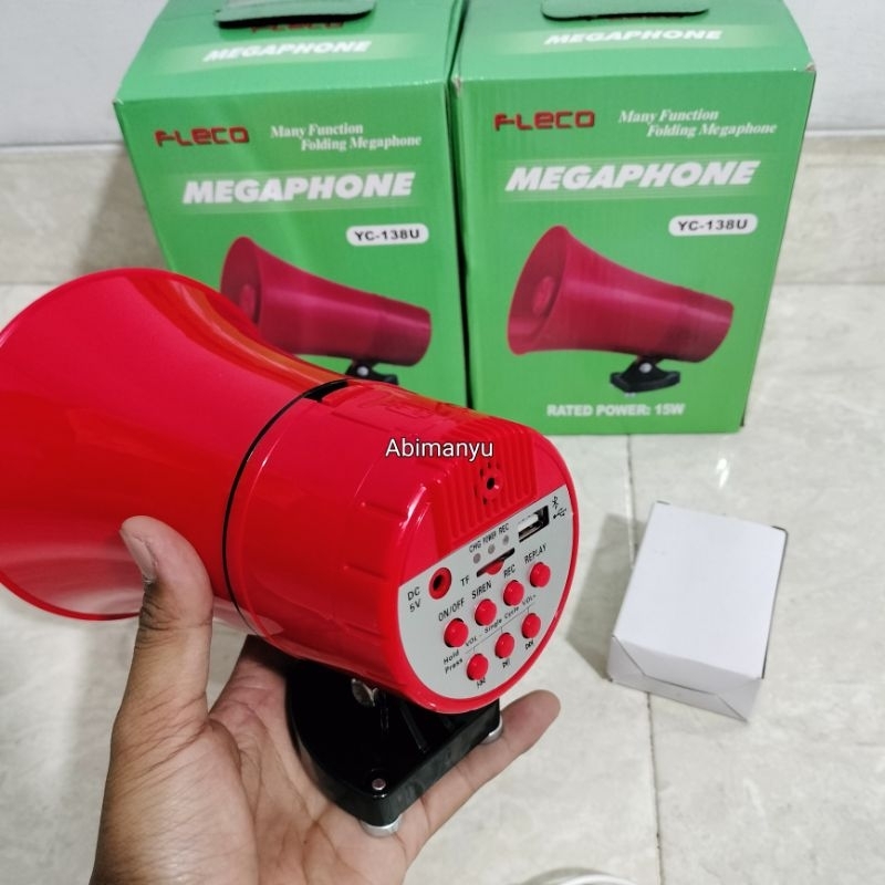 Jual Toa megaphone pengeras suara usb + bluetooth charger baterai ...