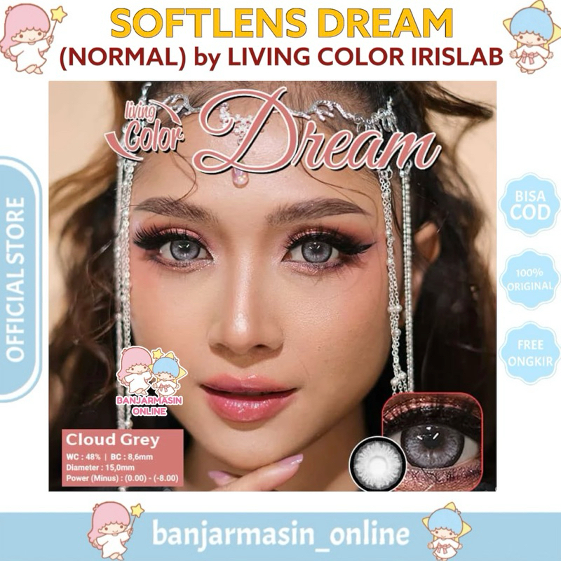 Jual SOFTLENS DREAM Living Color Normal Diameter 15mm by Irislab | Shopee Indonesia