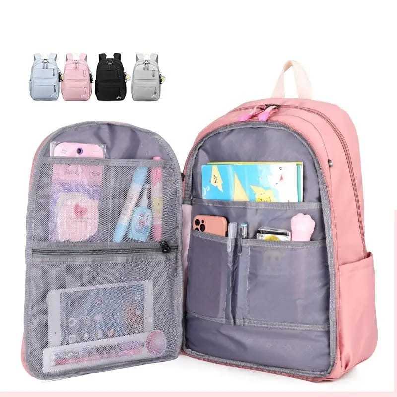 Jual TAS SEKOLAH ANAK PEREMPUAN TAS RANSEL MODEL KULKAS TAS BACKPACK ANAK SEKOLAH SD SMP SMA ...