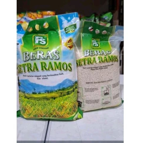 Jual Beras Sentra Ramos Food Station 5kg | Shopee Indonesia