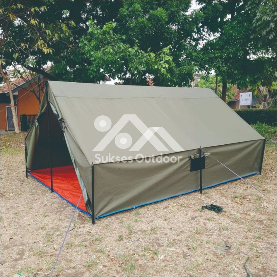 Jual Tenda Pramuka ukuran 3x5 meter | Plus Sablon | paling murah ...