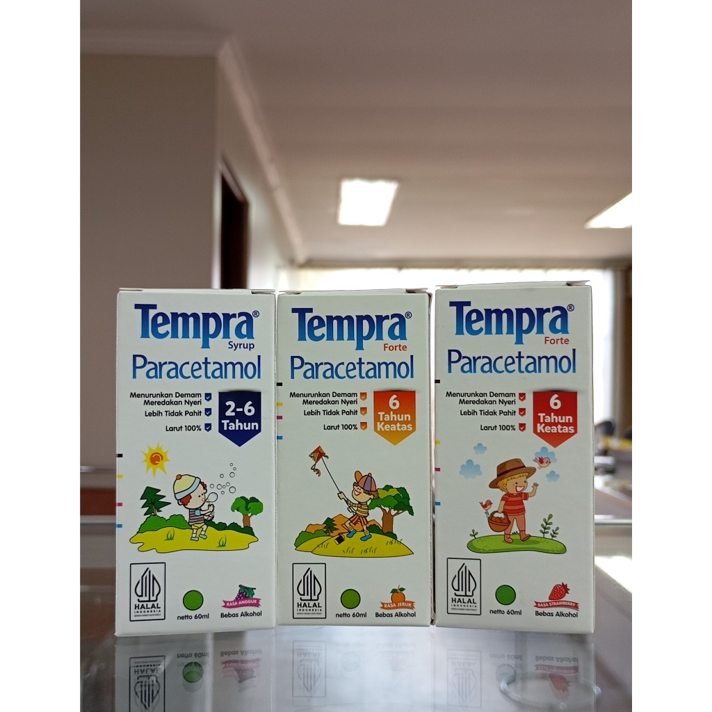 Jual Tempra Forte dan Tempra Syrup Membantu Menurunkan Demam | Shopee ...