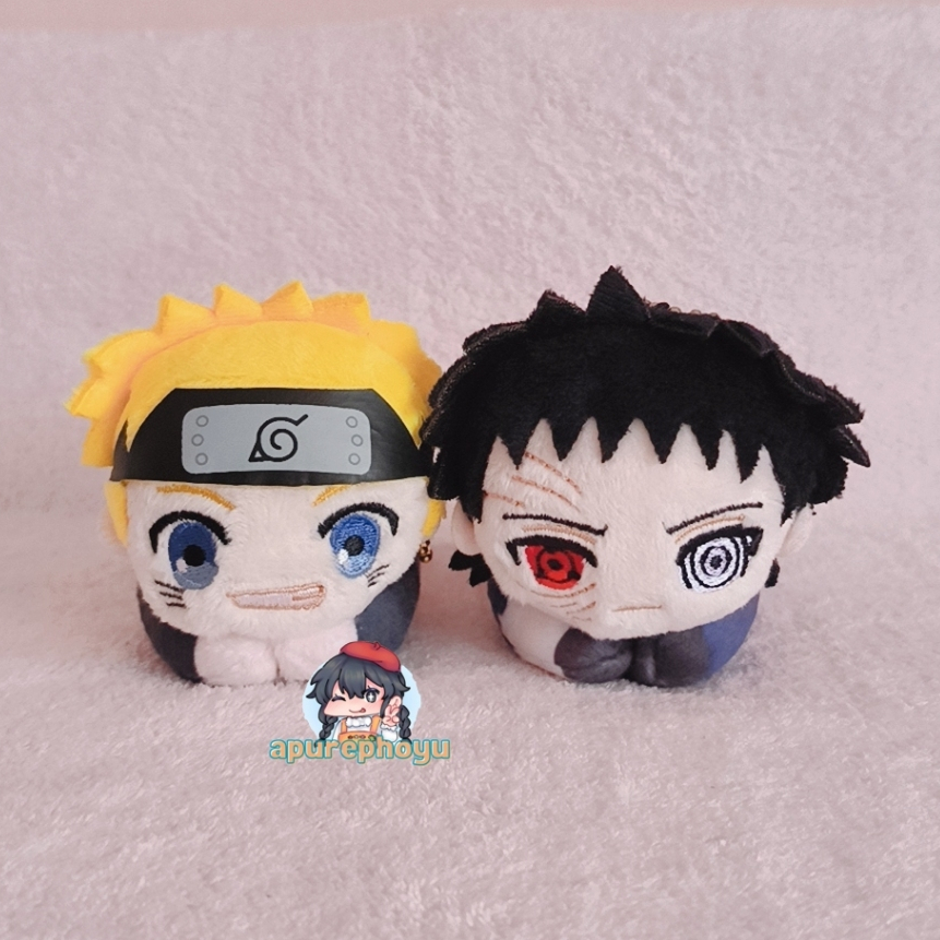 Jual Gantungan Boneka Naruto Shippuuden Uzumaki Naruto and Uchiha Obito ...