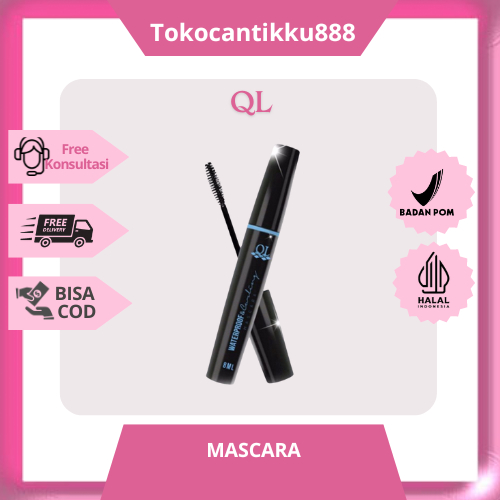 Jual MASCARA QL Waterproof Original Black Maskara Hitam QL Cosmetic ...