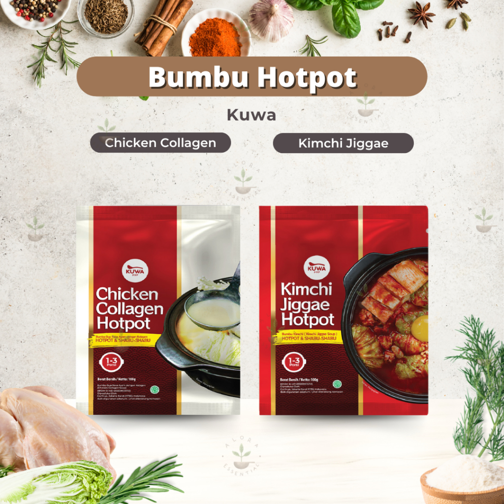 Jual KUWA Bumbu Hotpot - Kuwa Chicken Collagen Hotpot Kaldu Sup Ayam ...