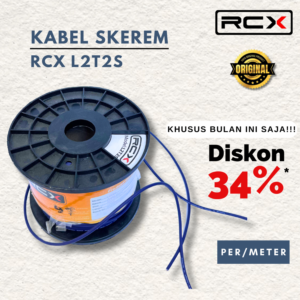 Jual RCX L2T2S Kabel Skerem Connecting Cable Snake Insert | Shopee ...