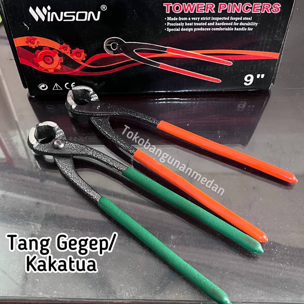 Jual Tang Kakatua Gegep Jepit Cabut Paku WINSON 9 inch | Shopee Indonesia