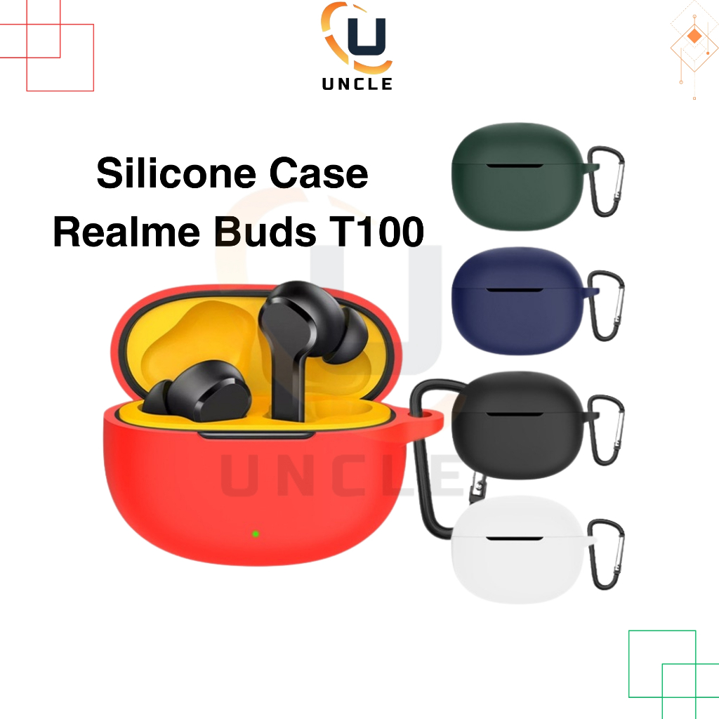 Jual Case Casing Cover Silicone Realme Buds T100 / Realme Buds T110 ...