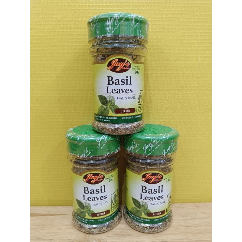 Jual Jays Basil Leaves, daun Basil 20gr Jay's | Shopee Indonesia