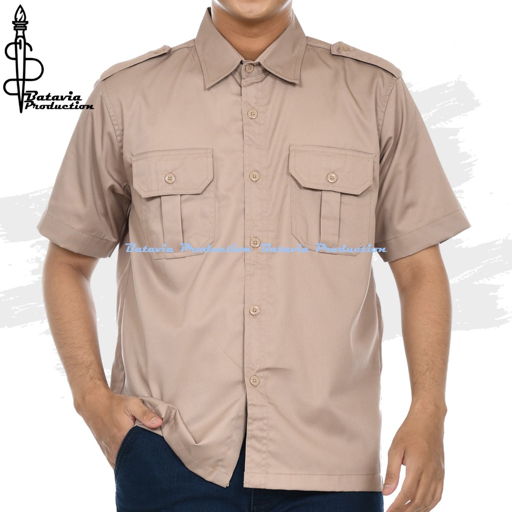 Jual Baju Kemeja Tactical PDL PDH Lengan Pendek Workshirt Terbaru Pria ...
