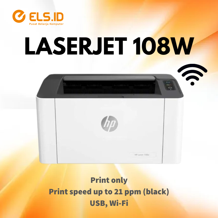 Jual Printer HP LaserJet 108W Wireless Monochrome | Shopee Indonesia